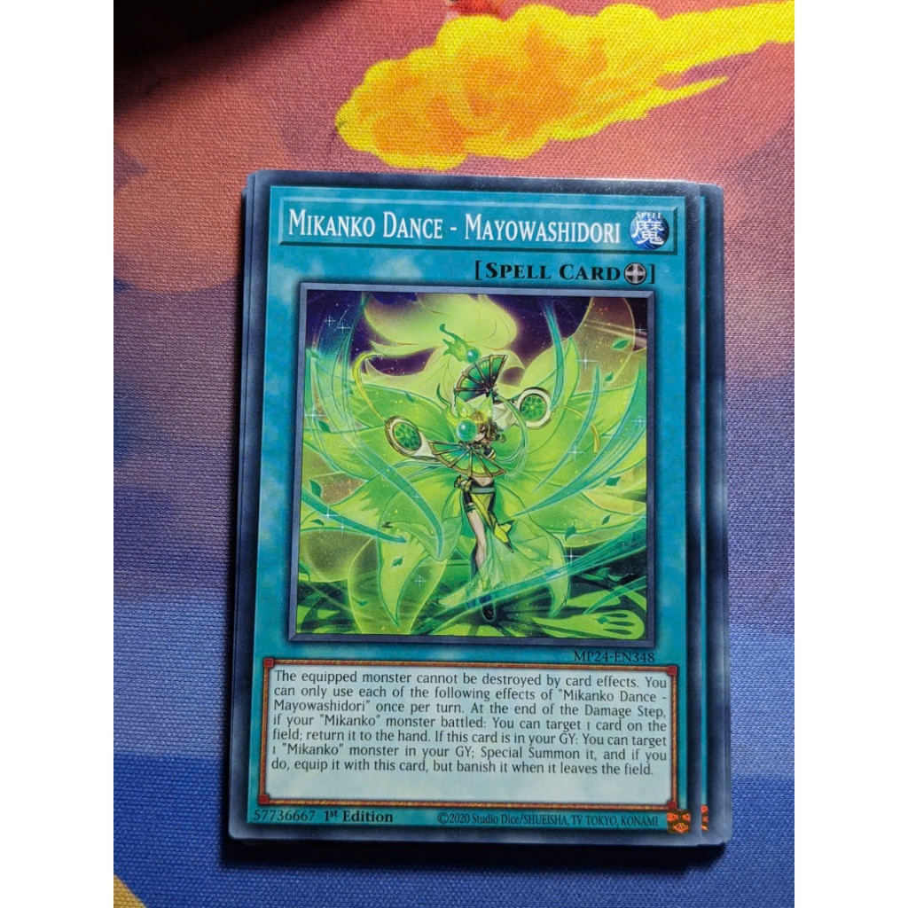 1 card Mikanko Dance - Mayowashidori - MP24-EN348 - Common 1st Edition | Shopee Malaysia
