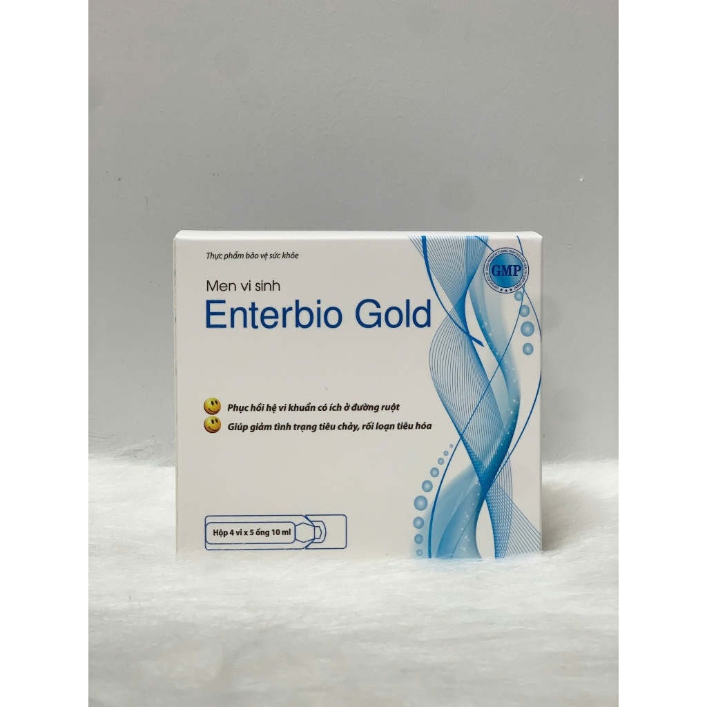 Enterbio Gold probiotic contains 2 billion beneficial bacteria to help ...