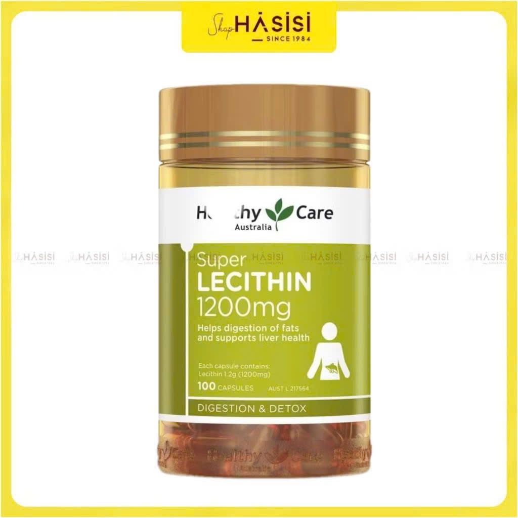 Super Lecithin Soybean Sprout Pills 1200mg (100 Capsules - 3 Capsules ...
