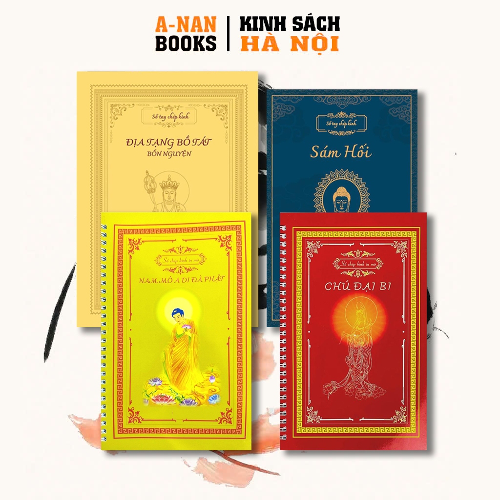 Book - Combo of 4 sutra notebooks, high quality matte printed sutra notebook Ksitigarbha Sutra ...