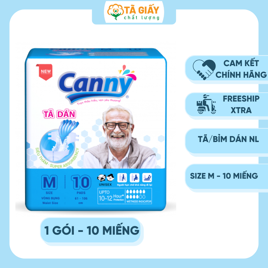 1 pack of CANNY super absorbent, super soft adult diapers/diapers size ...