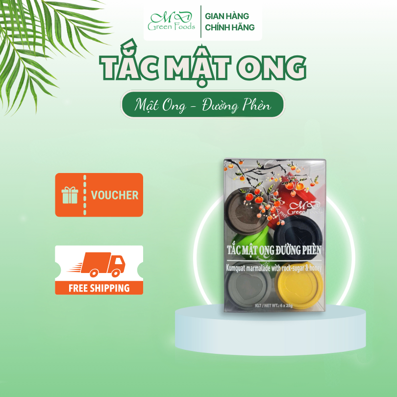 Travel Set - MD Green Foods Rock Sugar Honey Jam 6 mini size jars 25g | Shopee Malaysia