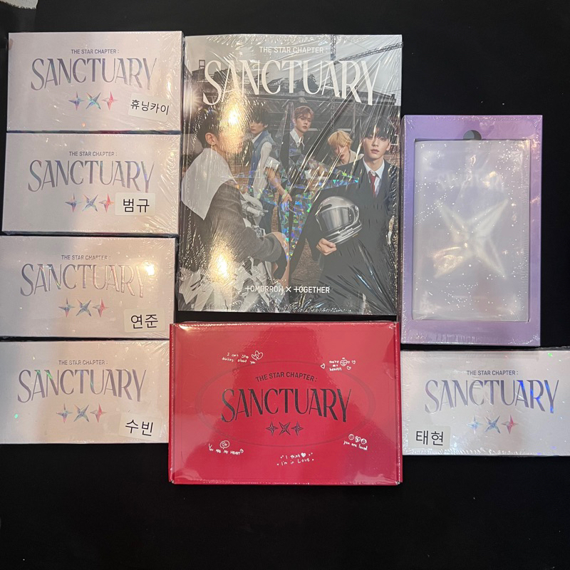 Txt SANCTUARY Album Original Seal Enough ver SAVIOR LOVER KINGHT ...