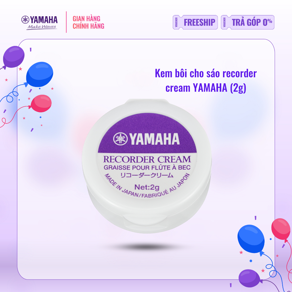 YAMAHA recorder cream (2g) | Shopee Malaysia