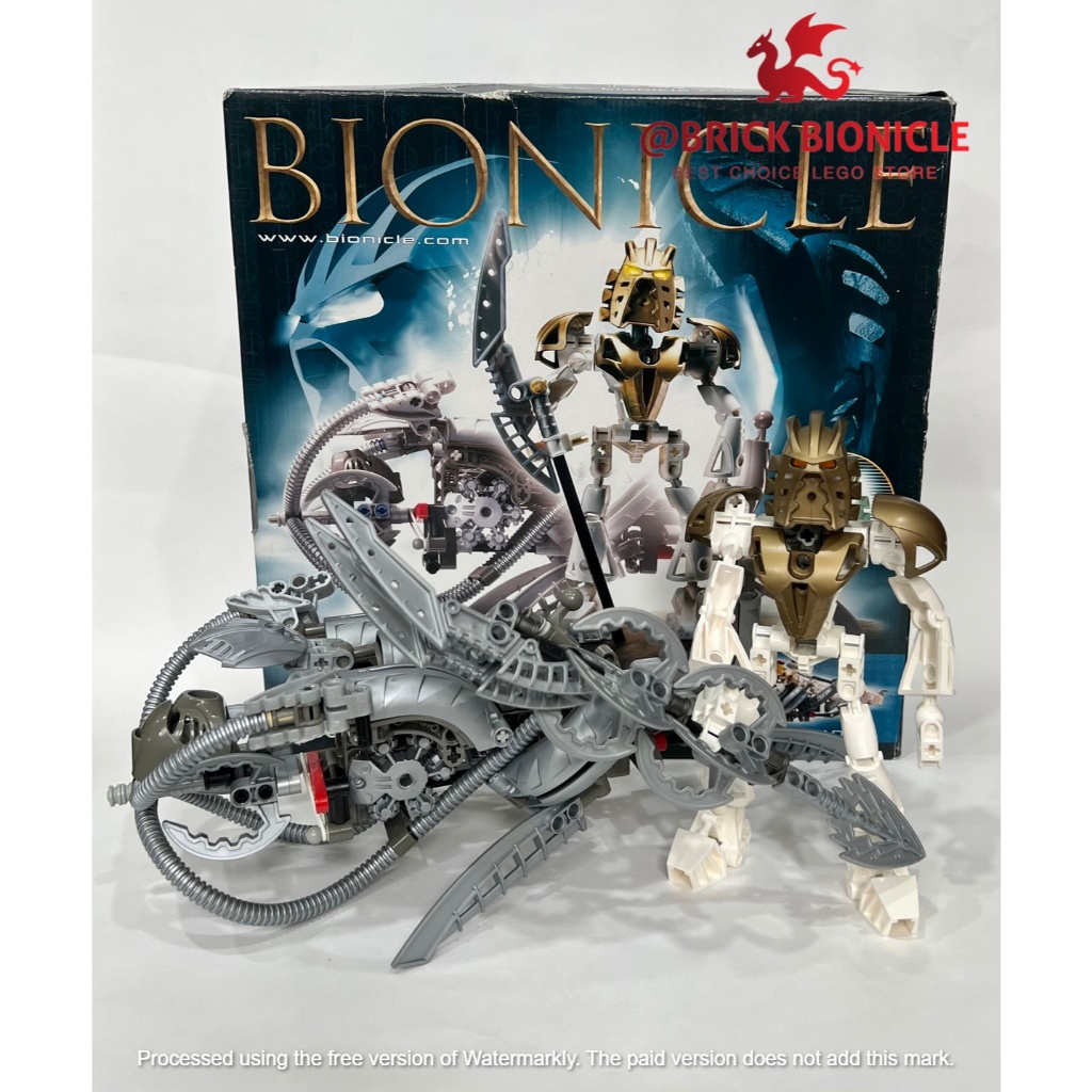 Authentic LEGO BIONICLE - GENUINE LEGO BIONICLE PLAYING TOY - 8596 ...