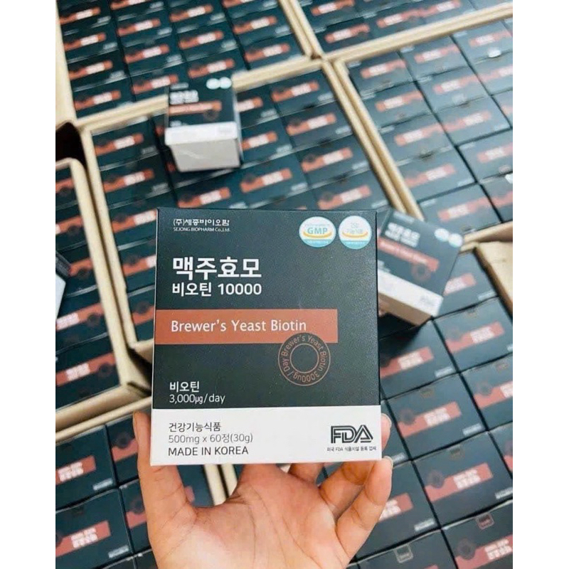 Sejong BIOPHARM DRY BEER BIOTIN HAIR GROWTH PILLS | Shopee Malaysia