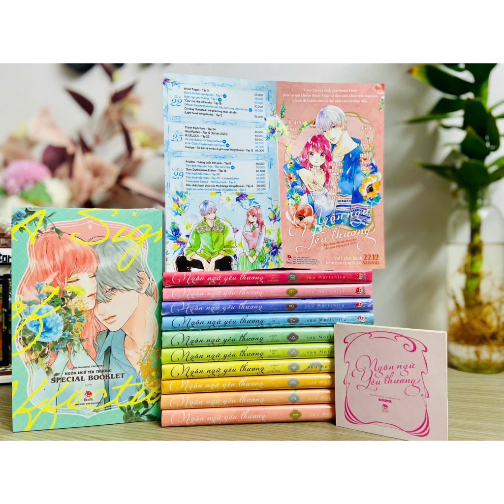 Love Language Comic full 11 volumes (Original seal) + Special Volume 7 ...