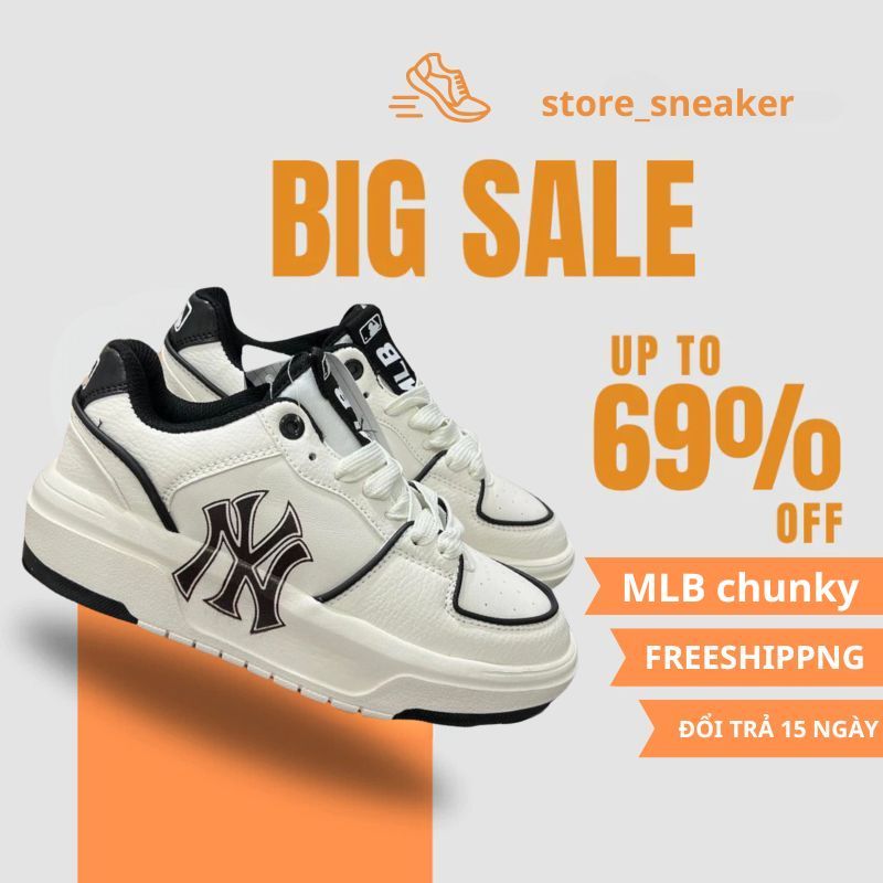 Mlb Liner Chunky sneakers, new blue, newest Height Increasing MLB ...