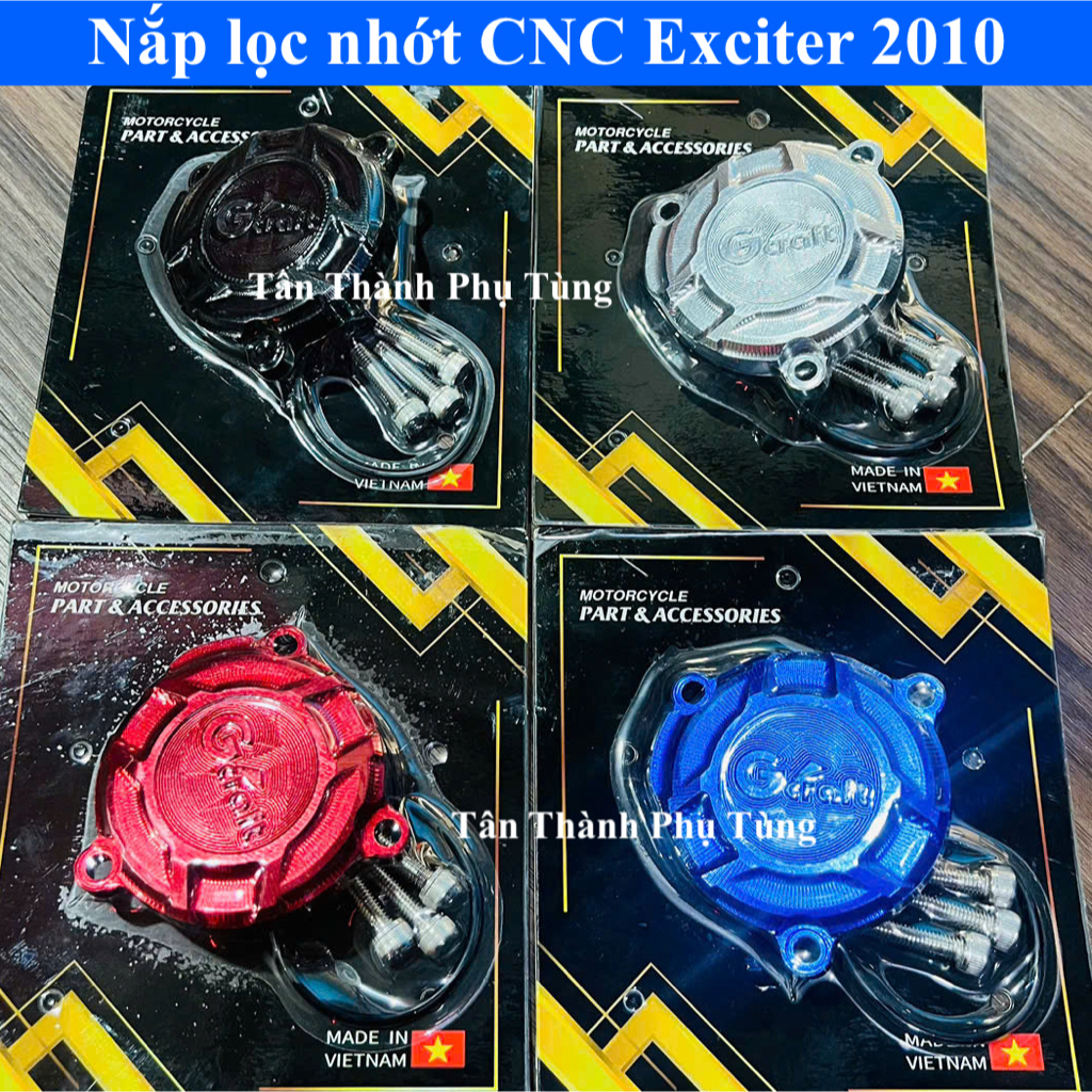 Exciter 2010 CNC aluminum oil filter cap (Model MS007) | Shopee Malaysia
