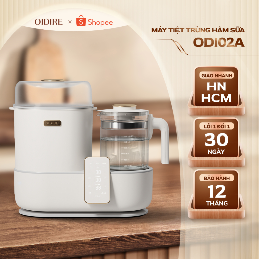 Oidire Sterilized Milk Warmer Milk Bottle Dryer, Dechlorination, Boils ...