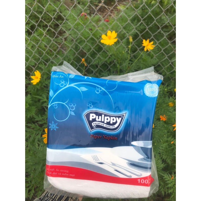 30 large PULPPY square tissue paper, soft and durable paper, large ...