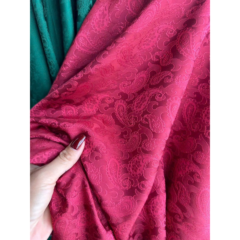Genuine silk fabric, sharp embossed patterns for making ao dai ...