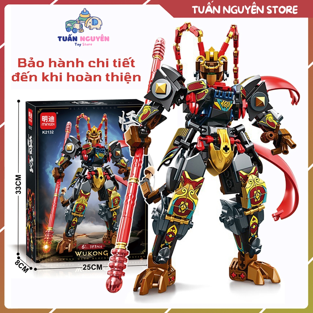 Black Myth Wukong Sun Wukong Assembly Model Toy, Sun Wukong Frame ...