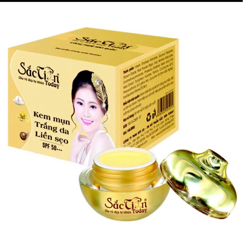 Sac Tien Cream Today Acne Whitening Scar Healing Cream | Shopee Malaysia