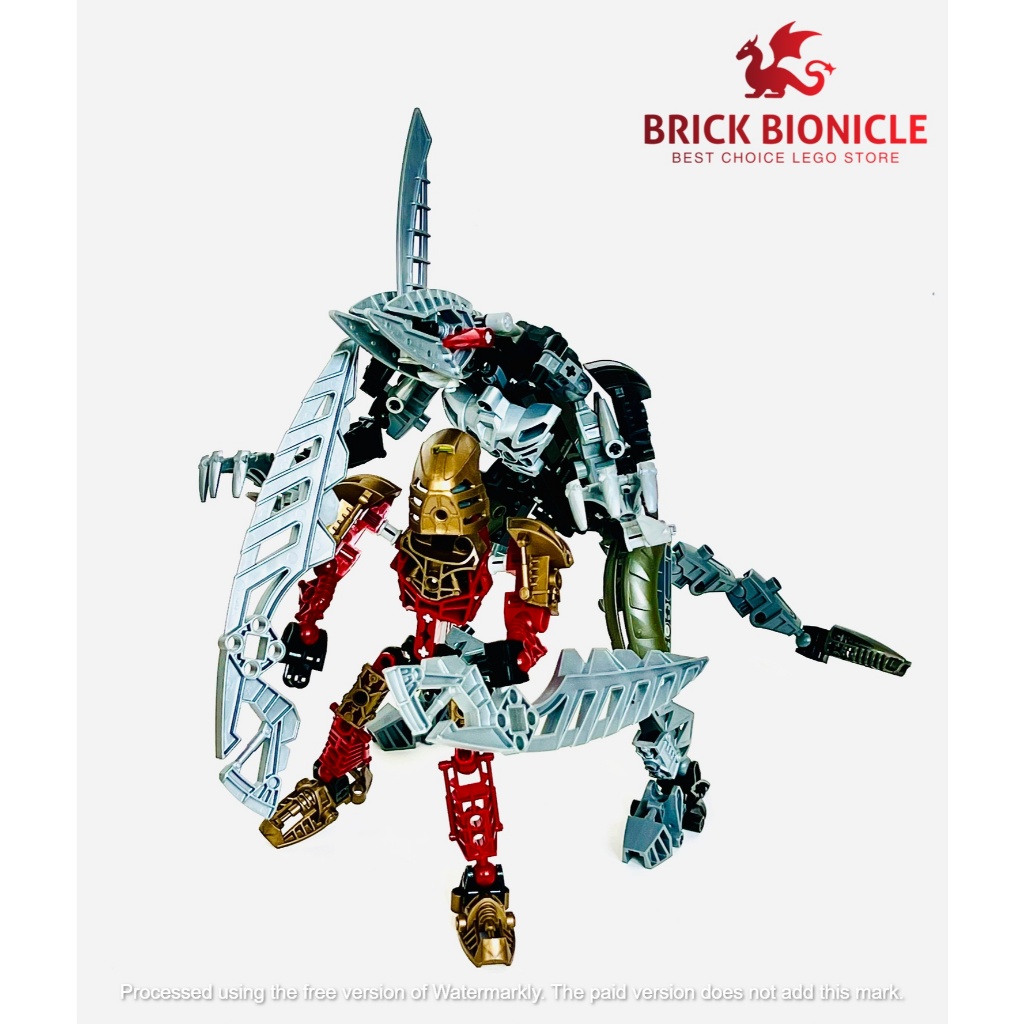 VINTAGE BIONICLE SG - BIONICLE ASSEMBLY TOY - 8811 Toa Lhikan and ...