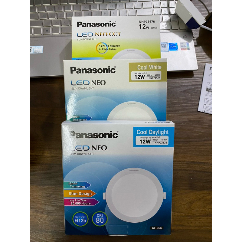 Panasonic - Genuine Panasonic 12w 125mm Neo Slim round ceiling led ...
