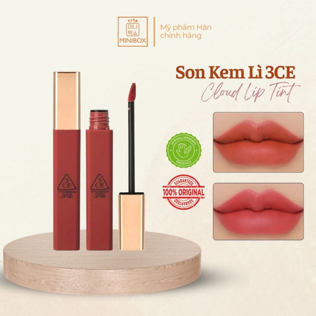 (BILL Han) 3CE Cloud Lip Tint 4g | Shopee Malaysia