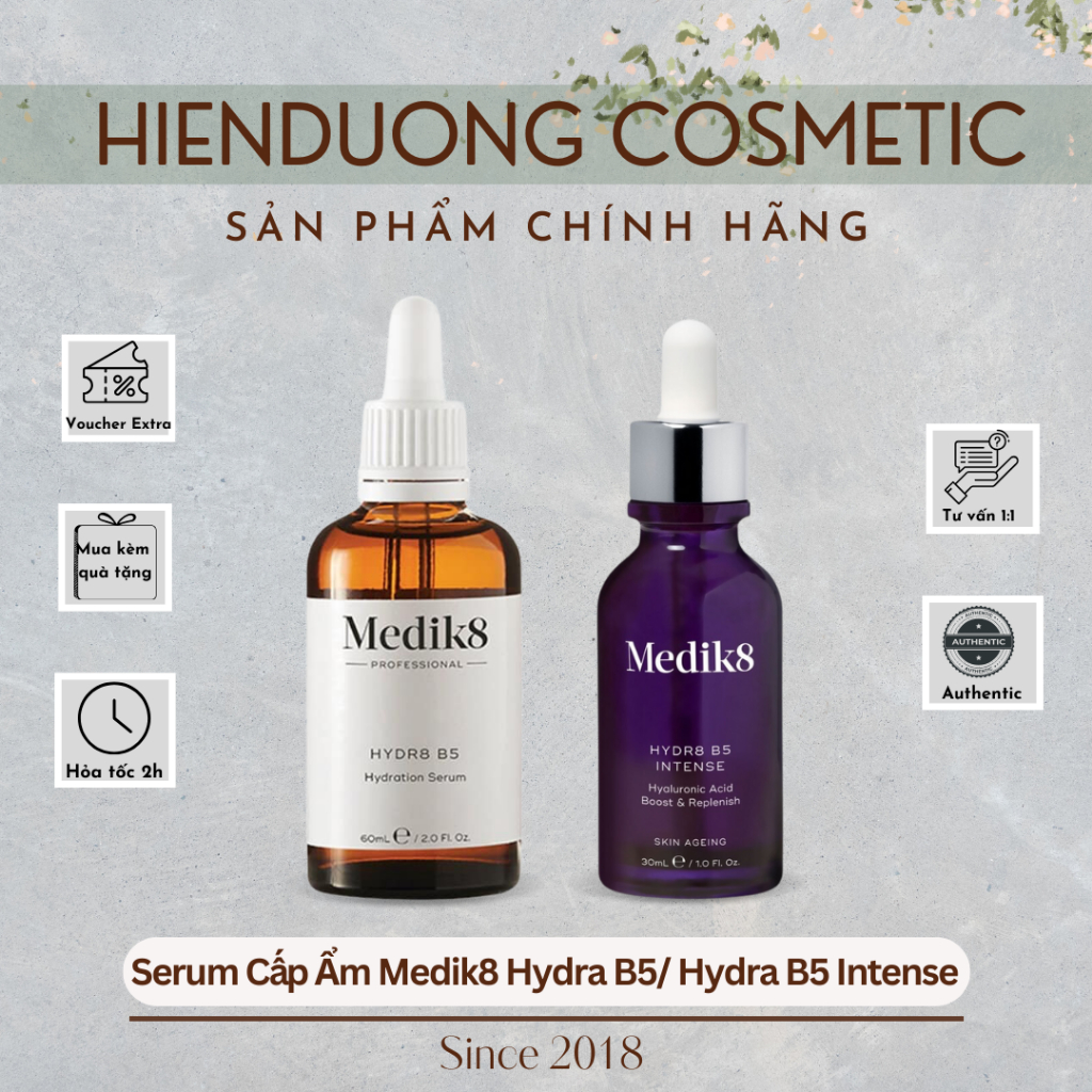 Medik8 Hydr8 B5/ Hydr8 B5 Intense Moisturizing Essence | Medik Serum ...