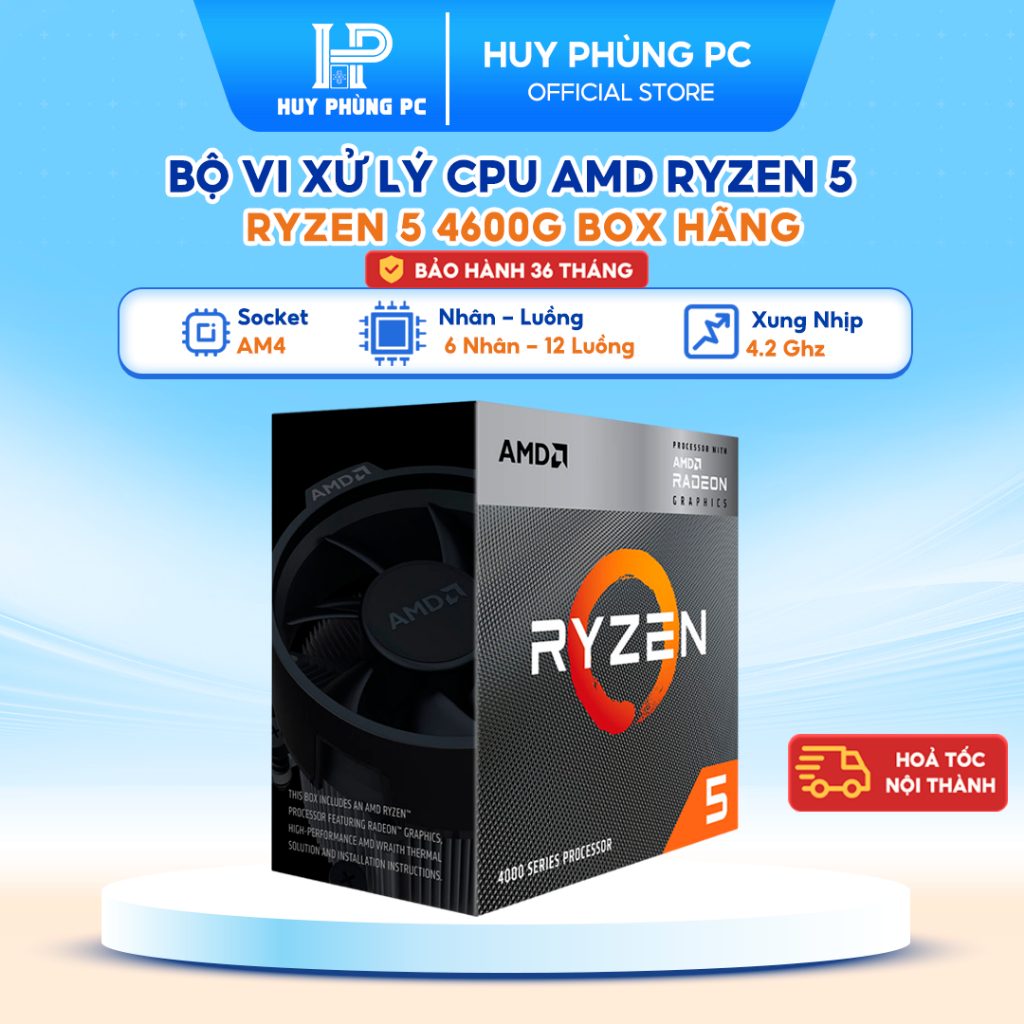 Amd RYZEN 5 4600G Processor - Genuine Product | | Shopee Malaysia