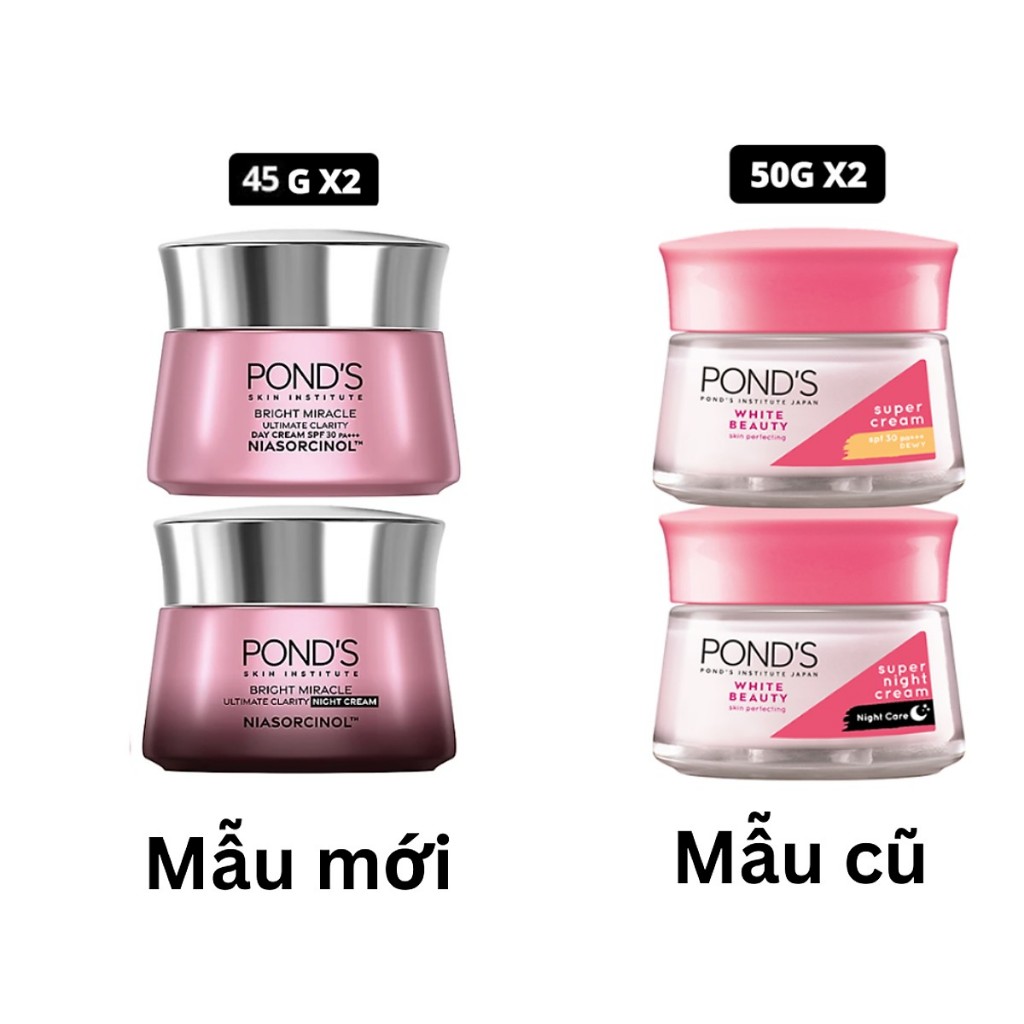 Ponds Bright Miracle Pink Whitening Cream 45g | Shopee Malaysia