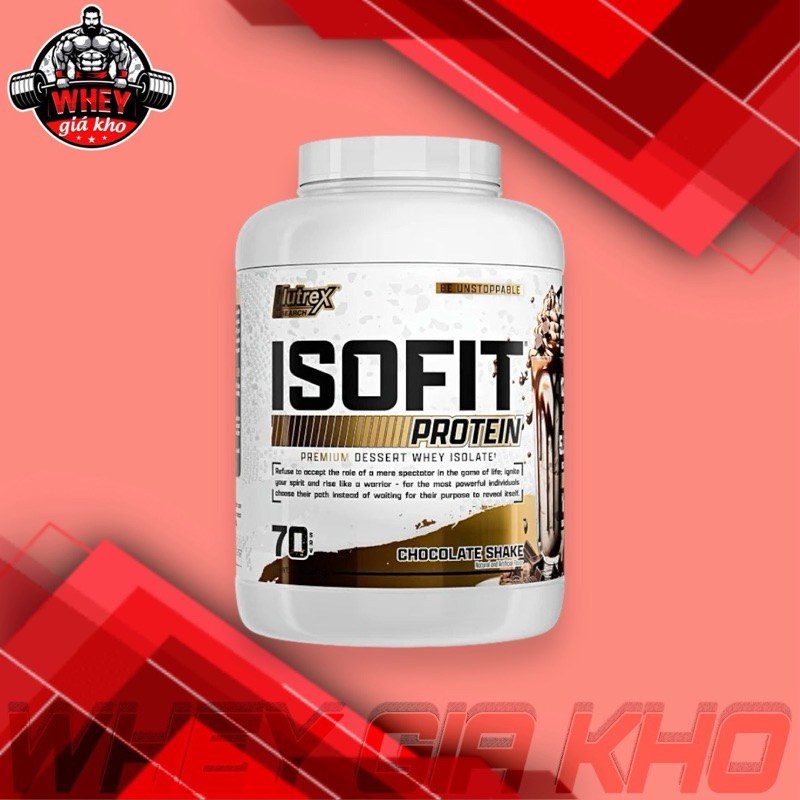 Nutrex Isofit Whey Protein Isolate, 5Lbs (70 Servings) | Supports ...