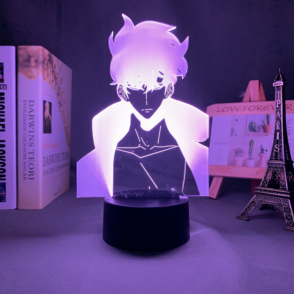 Led Anime Solo Leveling I Win Level Alone Manhwa character Sung Jinwoo ...