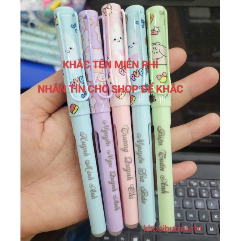 {FREE Name ENGRAVING} Combo of 10 pens/5 erasable fountain pens 859 ...