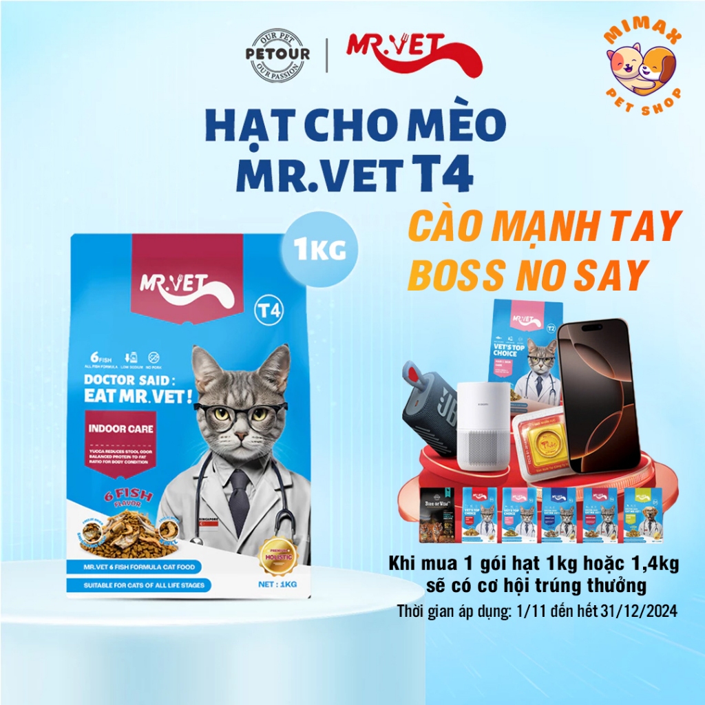 New 1kg pack of T4 seeds for Cats - Formula for 6 types of tuna, salmon ...