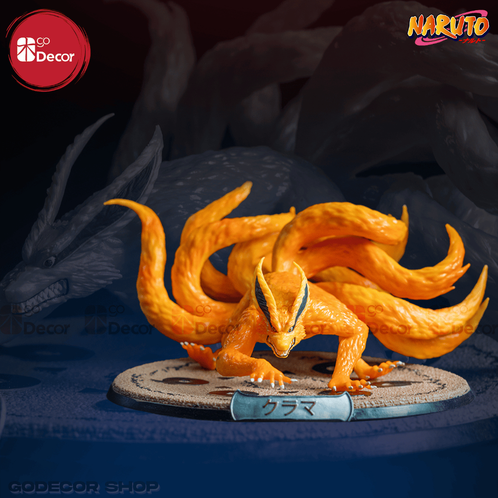 Nine-tails Naruto Kurama Model 16cm Height | Anime Figures, Decorations ...