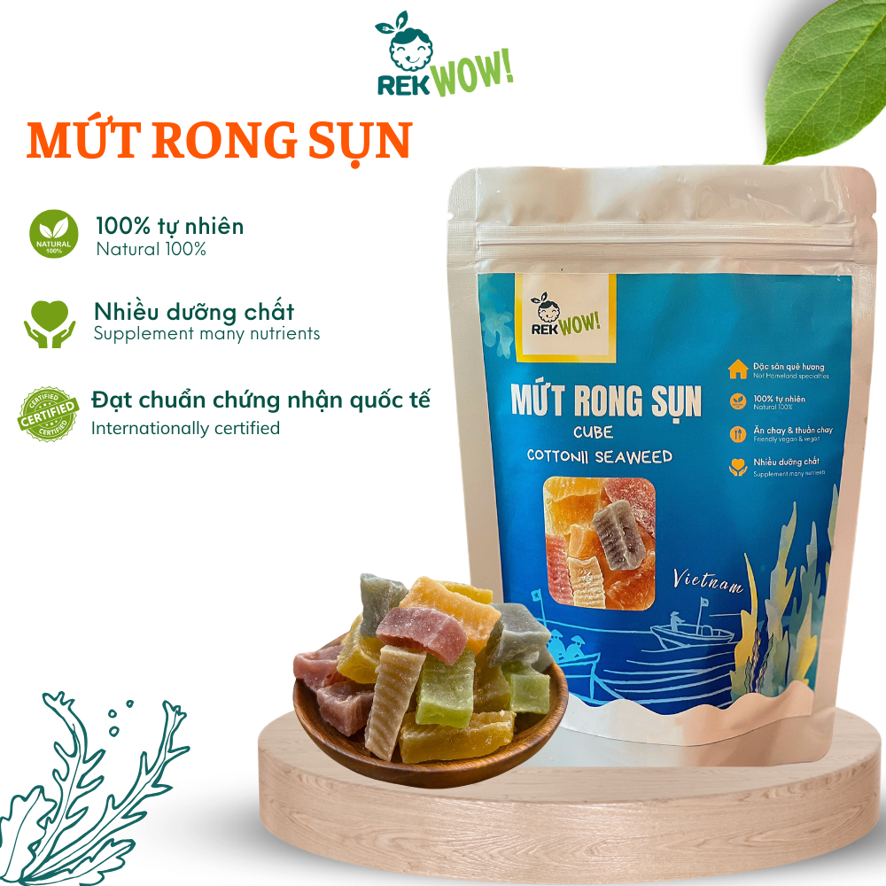 Rek WOW Seaweed Jam - 100g bag - Healthy snack - Dried fruit | Shopee Malaysia