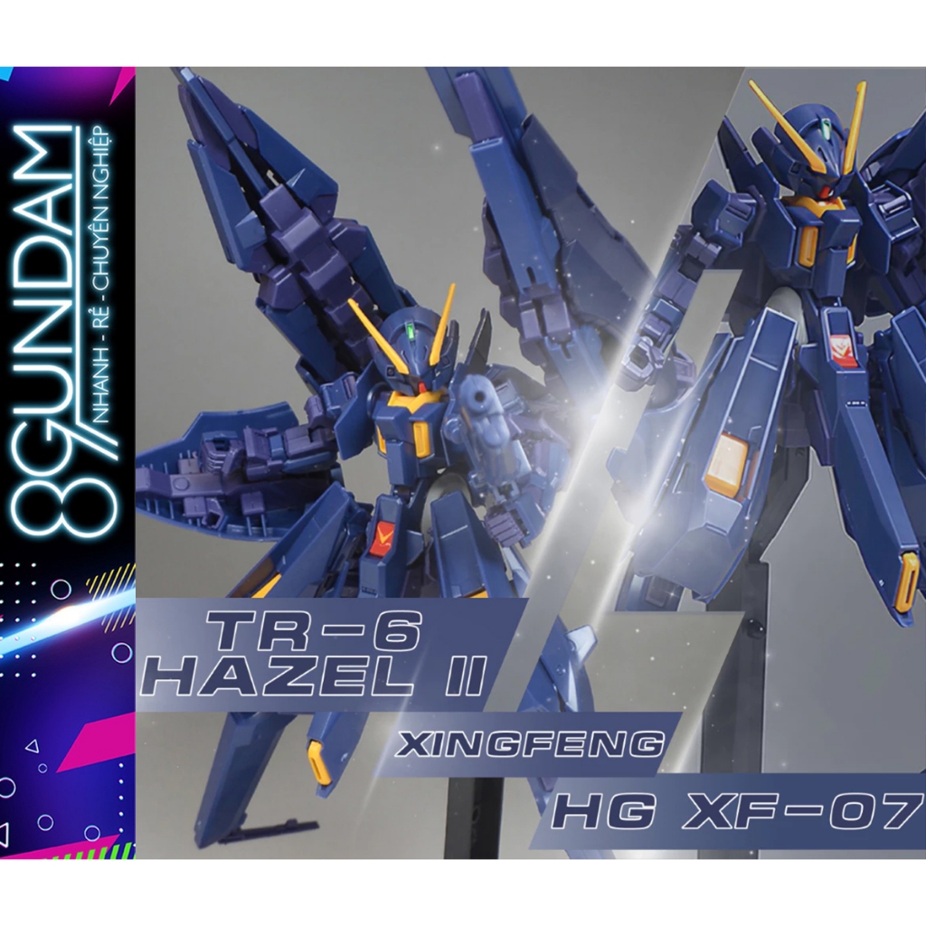 Assembled Model XF-07 HG TR-6 Hazel II (with base) | Shopee Malaysia
