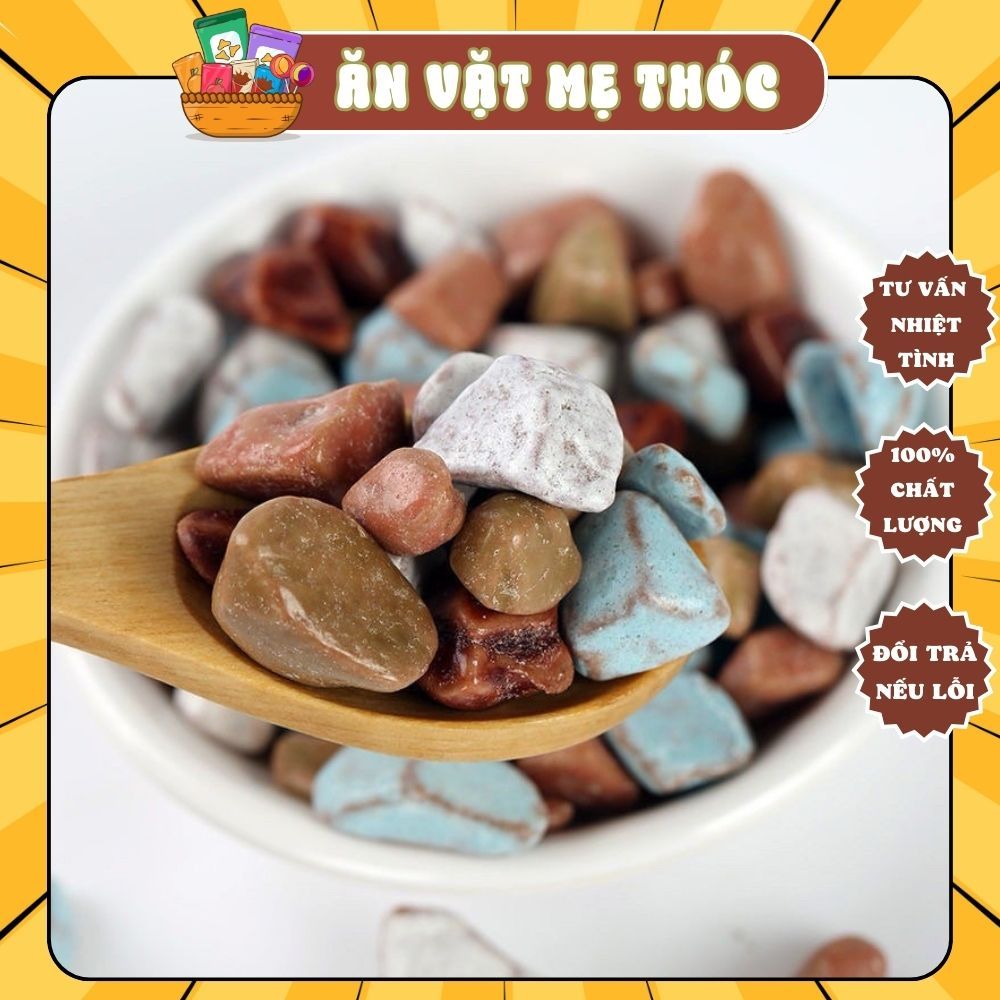 5 Packs of Soft Milk Chocolate Pebble Candy 16g Pack, Childhood Snacks ...