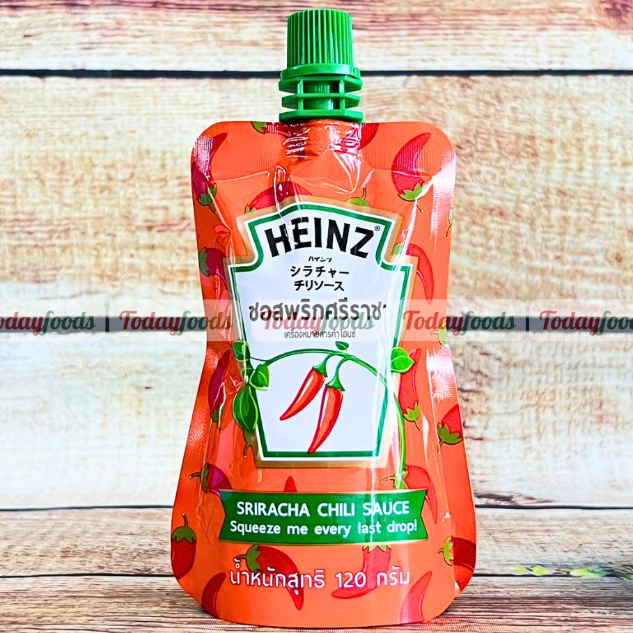 [Date July 30, 2025] Heinz Sriracha Chili Sauce Bag 120G - Heinz ...