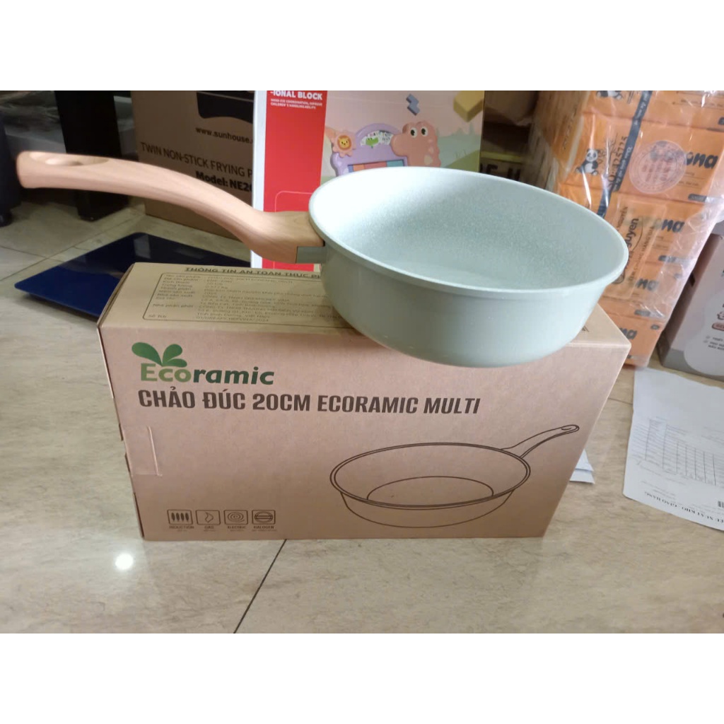 Ecoramic multi 20cm cast pan (for all types of stoves) | Shopee Malaysia