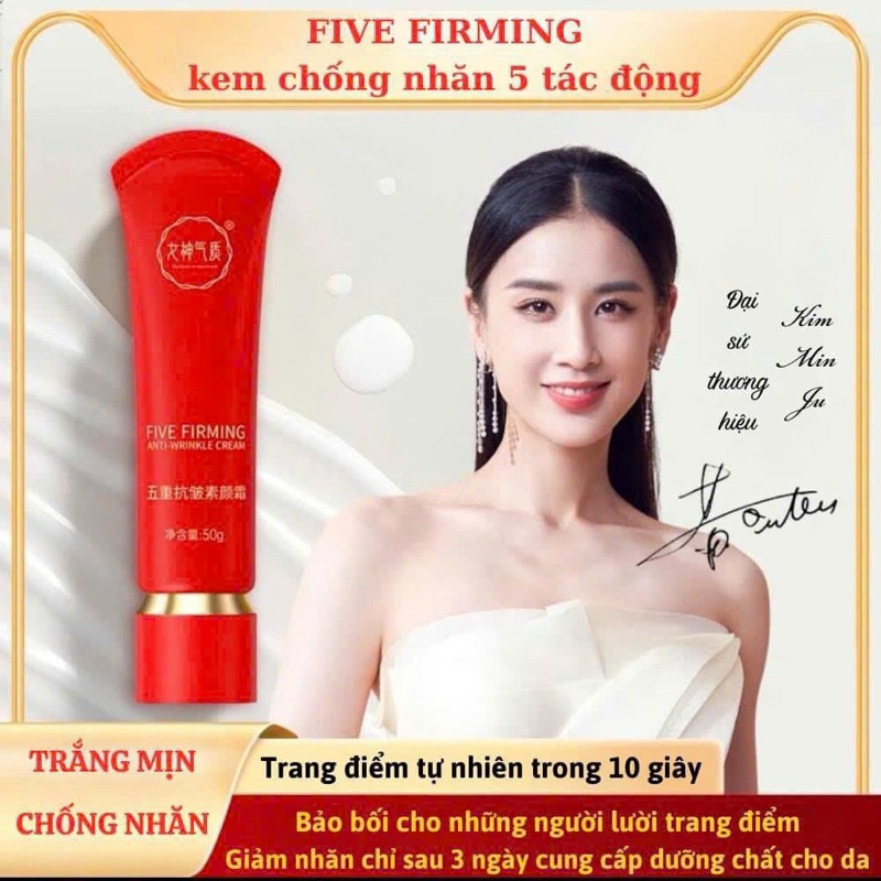 FIVE FIRMING wrinkle removal cream - FIVE FIRMING makeup cream for anti ...