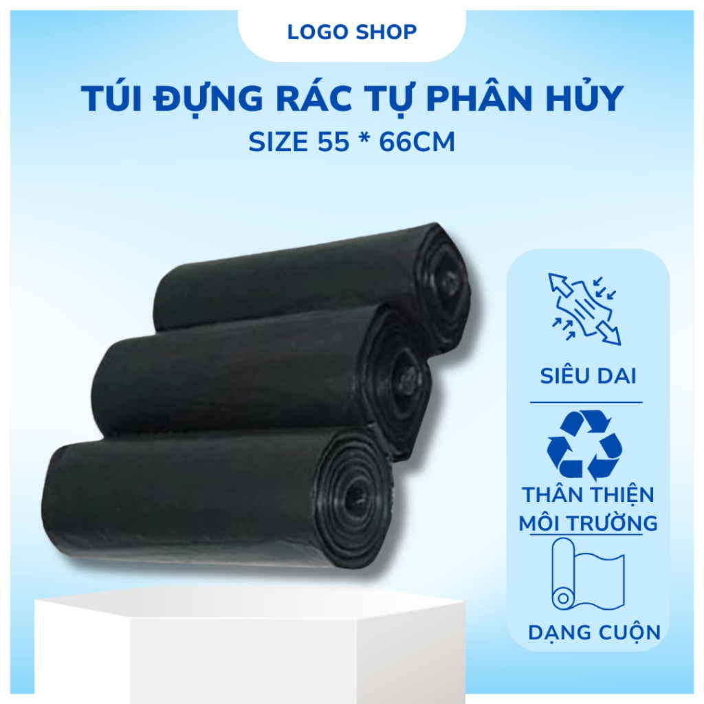 Biodegradable trash bags made of super tough nylon, specialized for ...