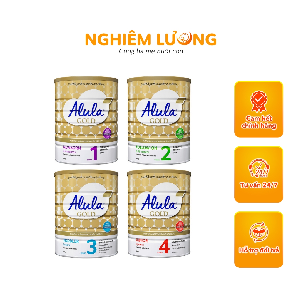 Alula Gold Powdered Milk Imported Whole Cans From Australia 900g Full ...