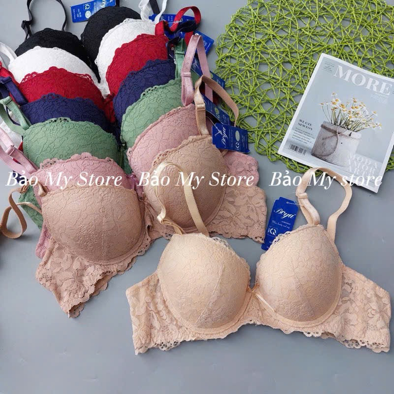 029HW - BoYa Lace Bra with 5cm thick foam underwire, super push-up, super lift to create ...