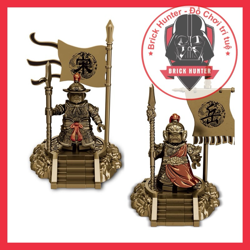 Minifigures assembled model of the Phi character with command stand and ...