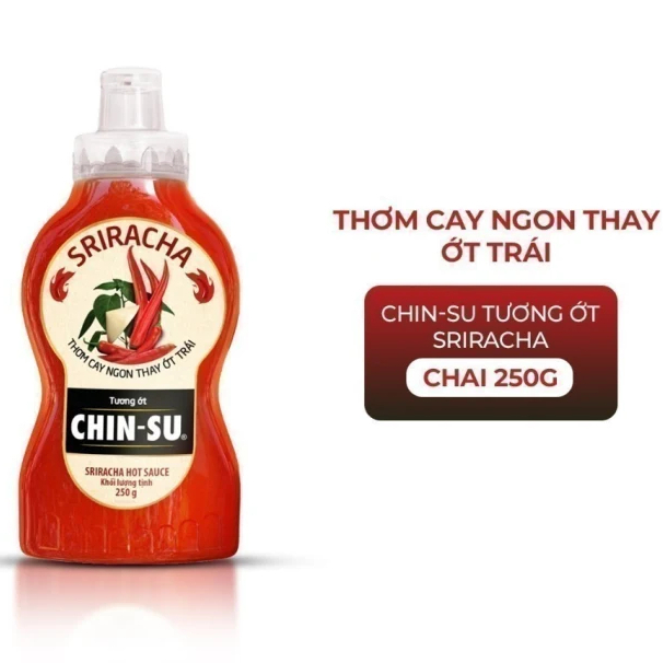 Chinsu Sriracha Chili Sauce Bottle 250G | Shopee Malaysia
