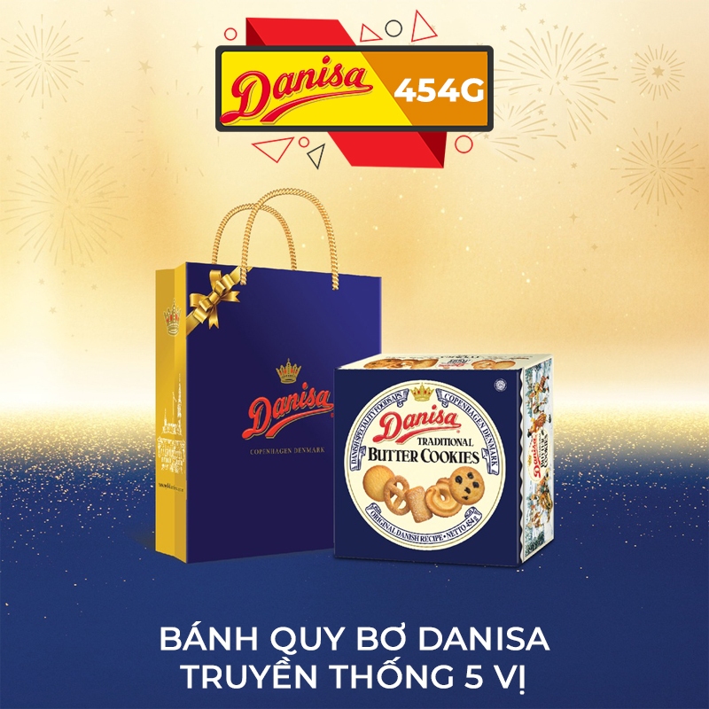 Traditional Danisa Butter Cookies 454G – Tin box | Shopee Malaysia