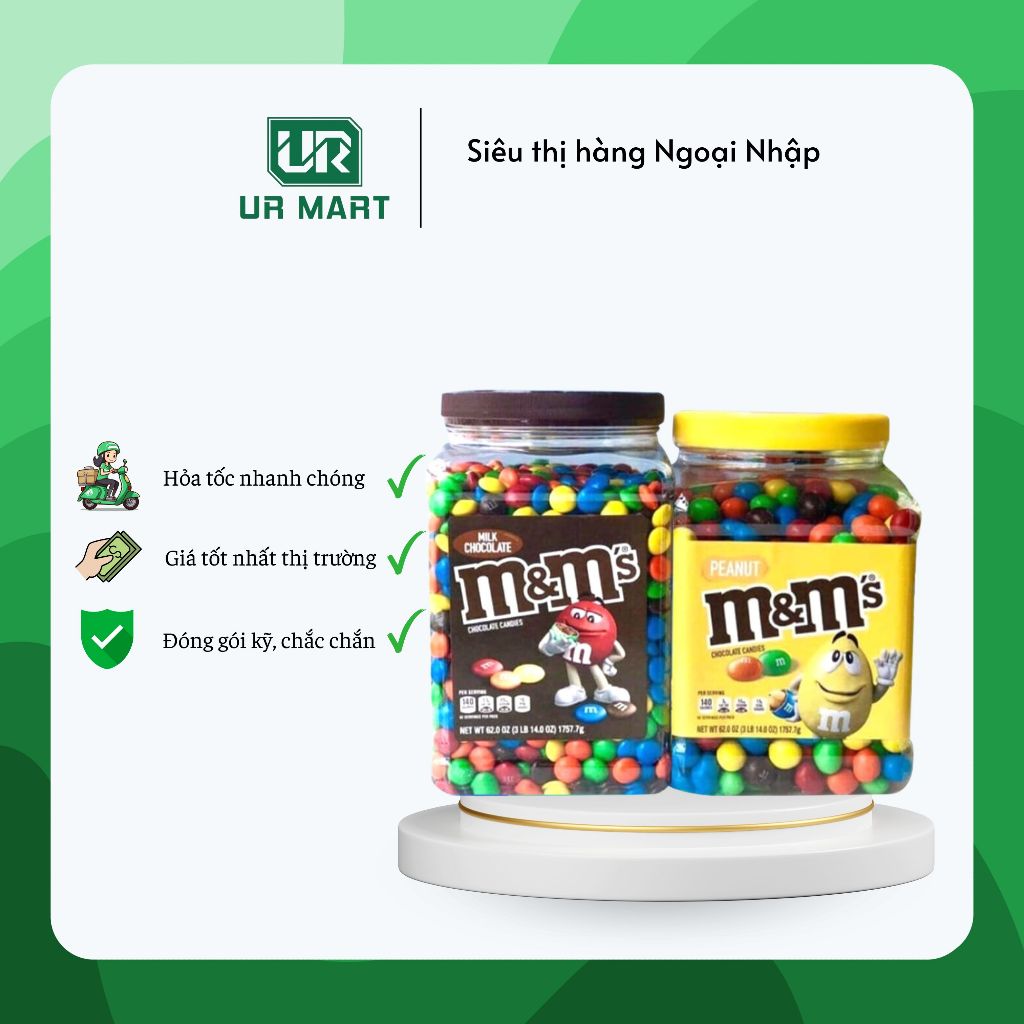 Chocolate M&M peanuts M&M’s Peanut Chocolate Box 1757.7g | Shopee Malaysia