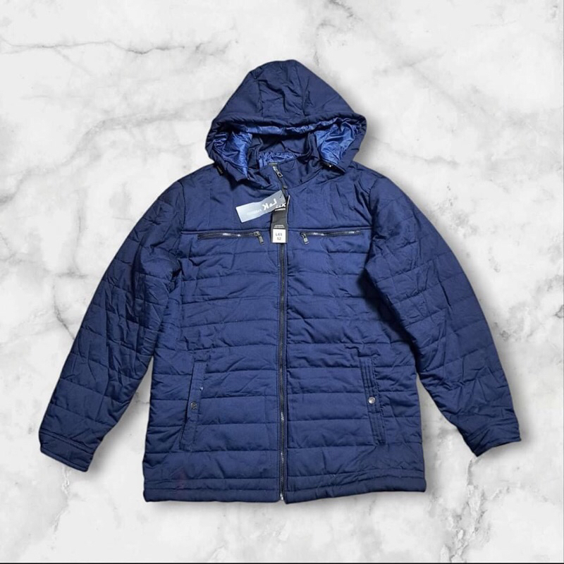 Navy blue men's life jacket | Shopee Malaysia