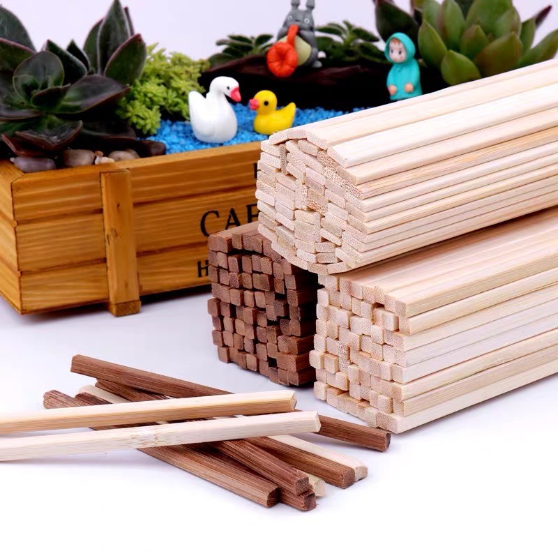 DIY handmade models square bamboo carbon bamboo sticks bamboo sticks ...