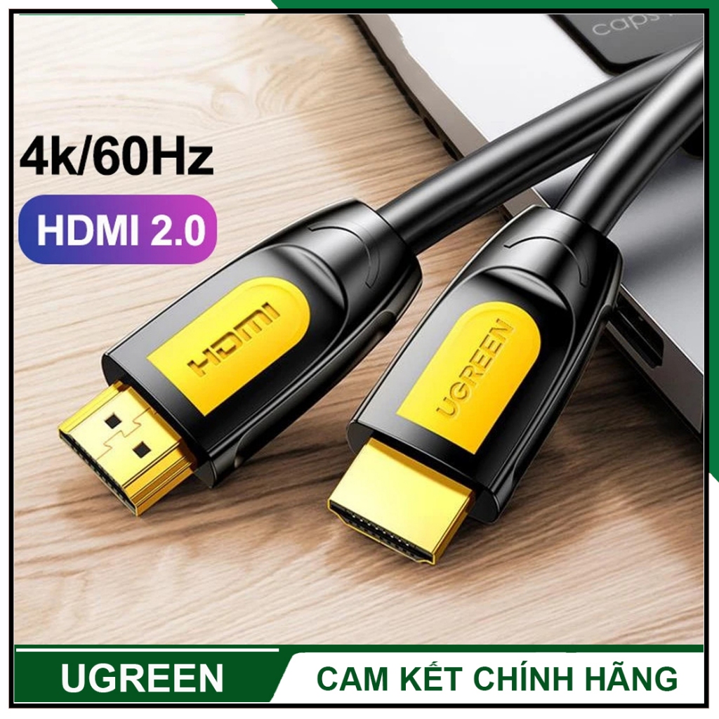Ugreen HD101 Premium HDMI 1.4 resolution cable - 2 male HDMI cable - Genuine | Shopee Malaysia