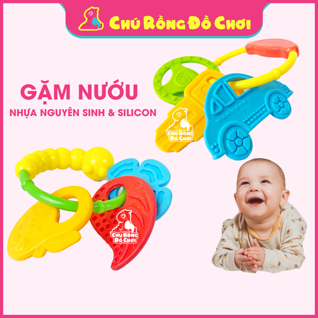 Gum toy set made of virgin plastic and silicone with funny shapes and ...