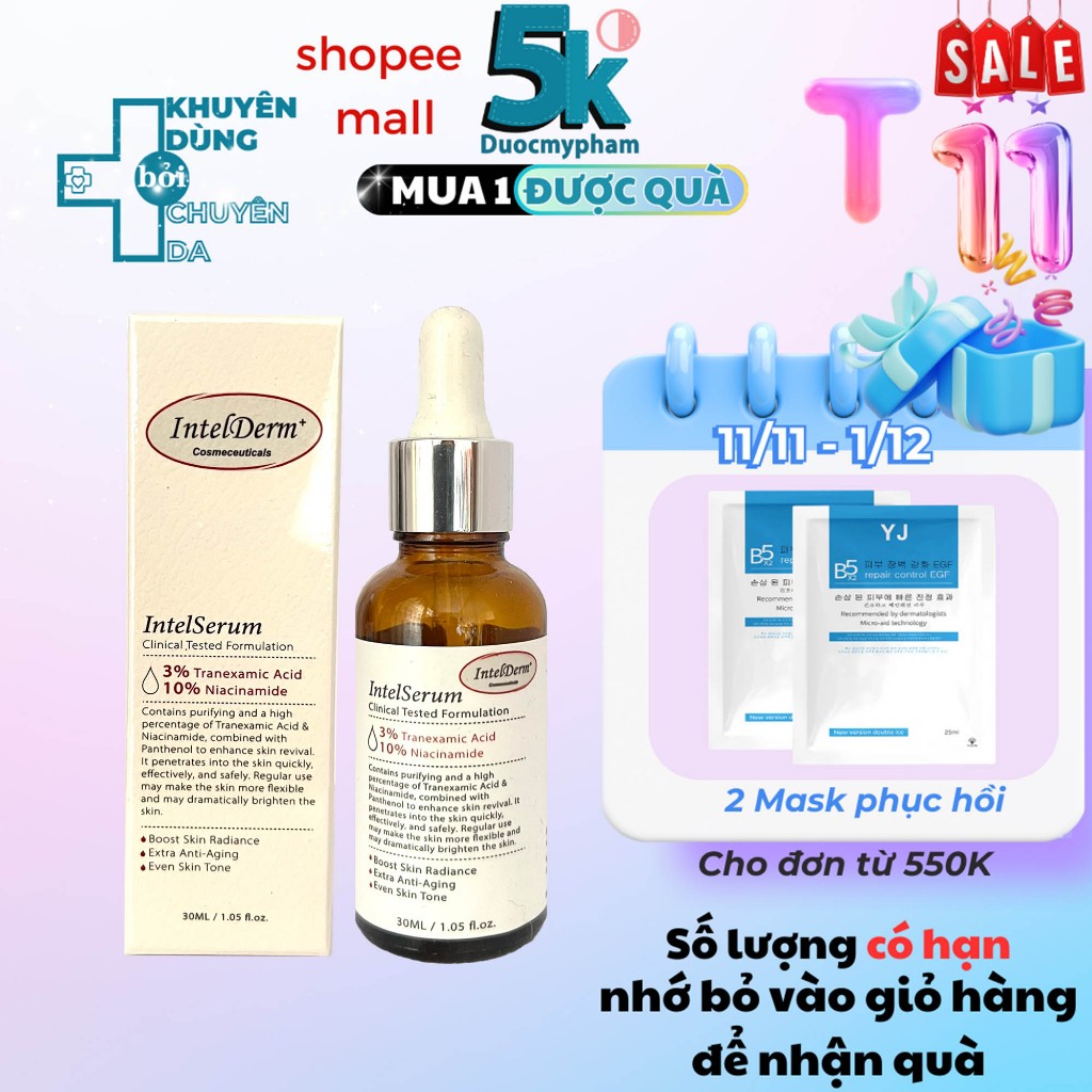 Intelserum Intelderm Niacinamide 10% Anti-Aging Skin Brightening ...