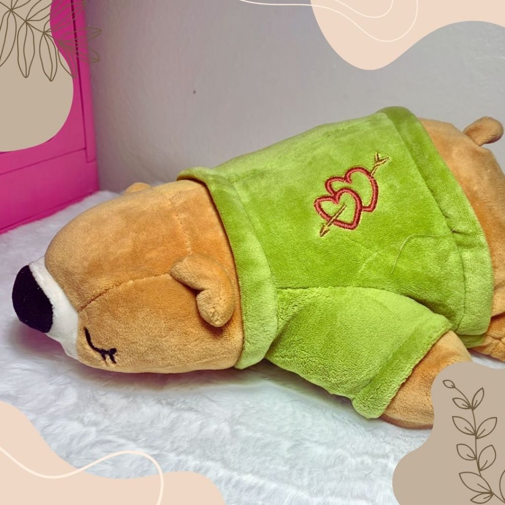 Adorable miniso x We Bare Bears lying down teddy bear (2hand) | Shopee ...
