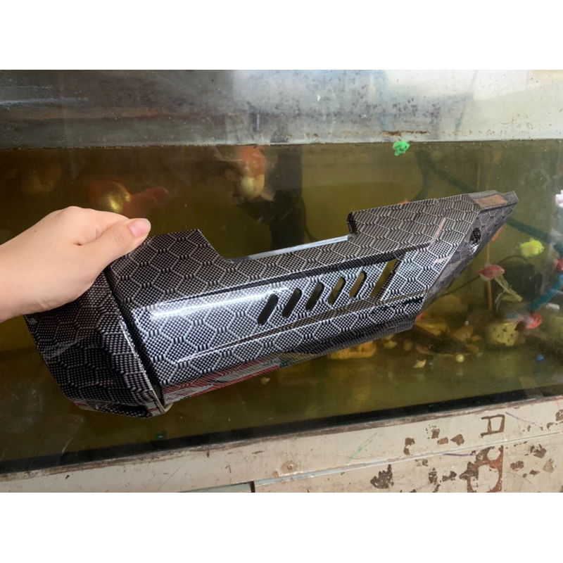 (Real image) Thai-style Winner X / Win X Carbon exhaust cover + tail ...