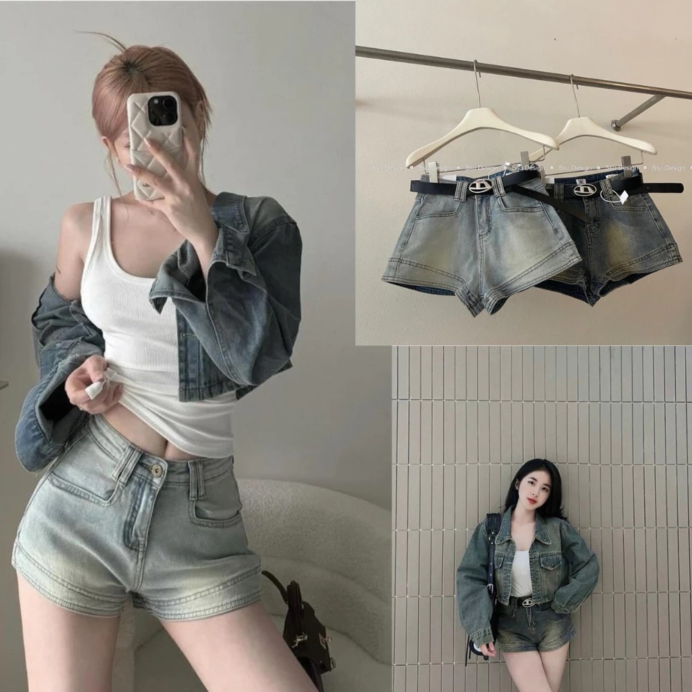 J39 Sexy style short popular jean